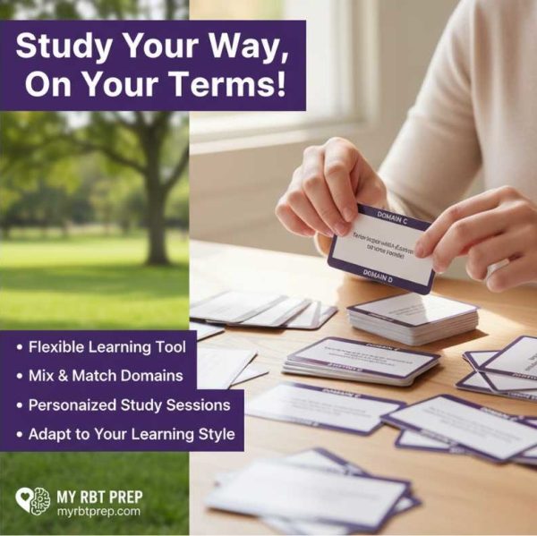 RBT® Exam Flashcards (3rd Edition) | Master All 6 Domains | Digital ...