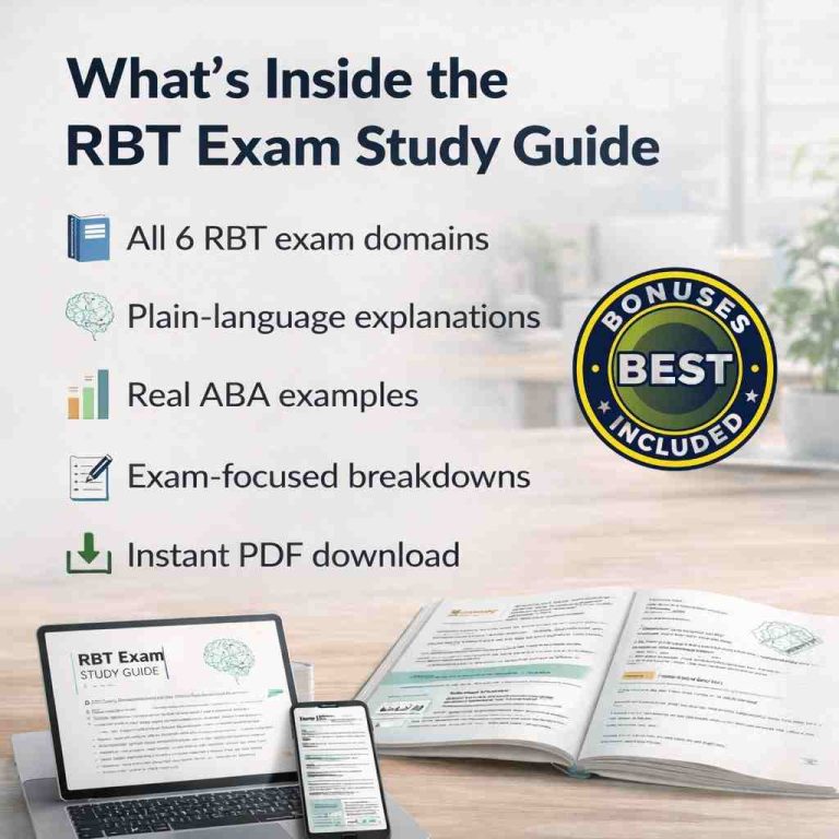 RBT Exam Study Guide (3rd Edition Task List) – Digital & Printable PDF ...