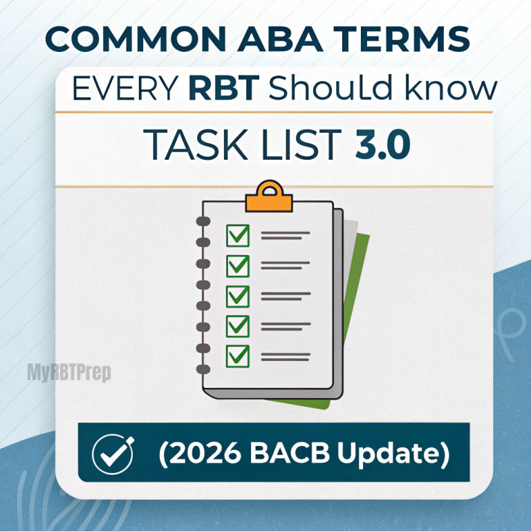 RBT Task List 2026 Explained: BACB Updates, Changes, and Key Domains