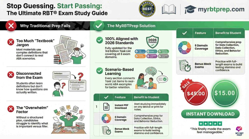 RBT Exam Study Guide (3rd Edition Task List) – Digital & Printable PDF ...
