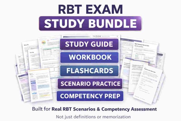 RBT Initial Competency Assessment Study Guide | Pass Your ABA Exam with ...